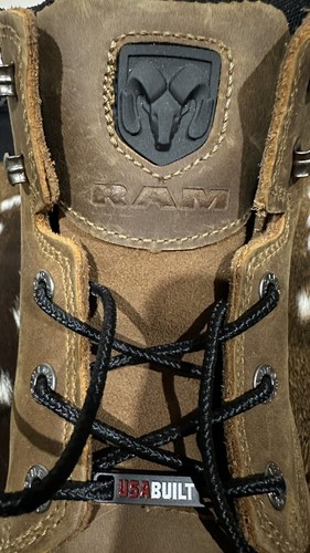 Wolverine X Ram Trucks Work Composite Toe Safety Boots Limited Edition ...
