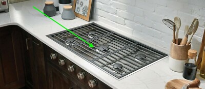 Wolf CG365C/S Bezel + Diffuser | Wolf Gas Cooktop | Genuine Wolf Part ...