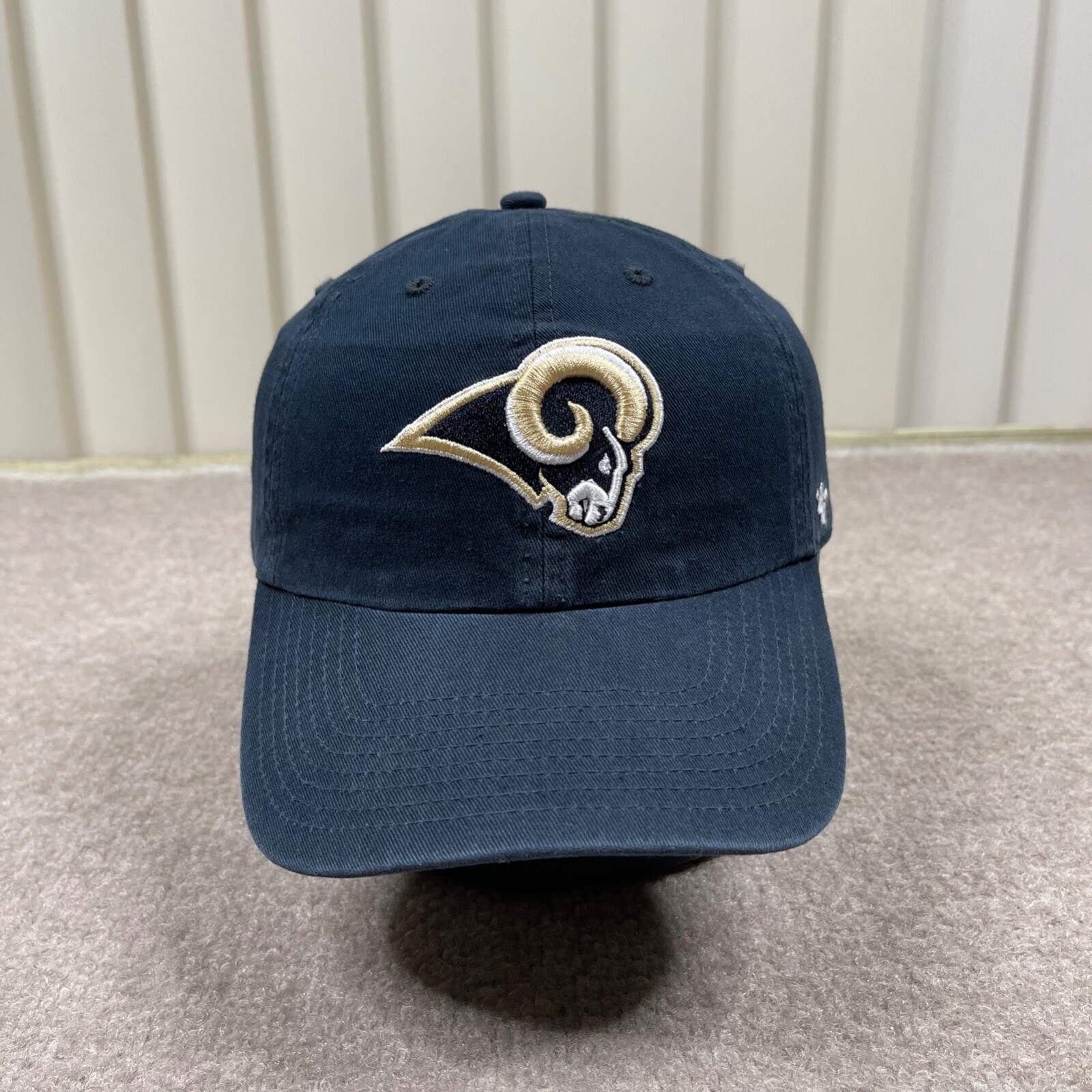 LA RAMS Hat Cap Blue Adjustable NFL Football Casual Logo Embroidered ...