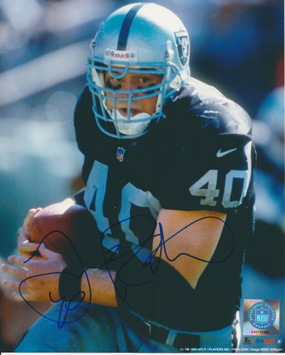 Jon Ritchie Autographed 8x10 Oakland Raiders E682 | eBay