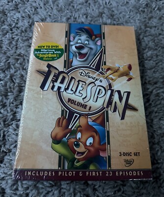 NEW SEALED Disney's TaleSpin - Volume 1 (DVD, 2006) 3 Disc New Sealed ...