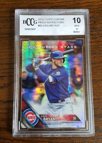 2016 Topps Chrome - Kris Bryant #50 Prism Refractor for sale online | eBay