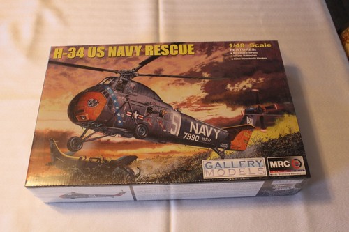 MRC GALLERY MODELS #64102 1/48 H-34 US NAVY HELICOPTER MODEL KIT NIB | eBay