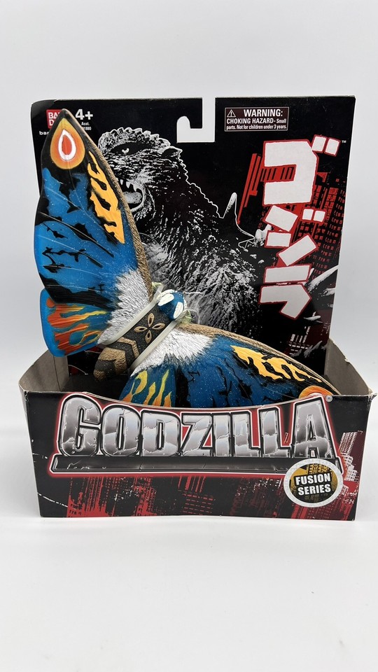 2012 Godzilla Rainbow Mothra Figure Bandai Toys Monster Vinyl Fusion ...