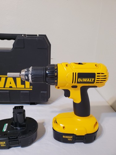 Set Dewalt 18V Volt DC970 Cordless DRILL DRIVER TESTED AND WORKS | eBay