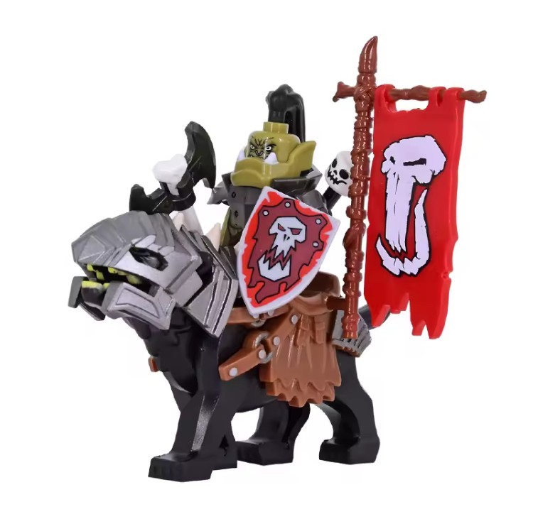LEGO Lord Of The Rings Orc Warg Riders Custom Minifig - BUNDLE AND SAVE ...