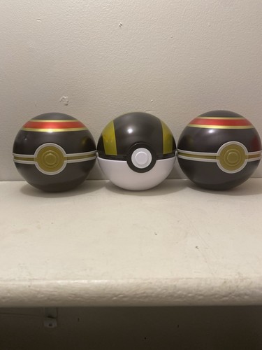 Pokemon Poke Ball TCG Tins - Decorative Collectors Empty Tins - (Set of ...