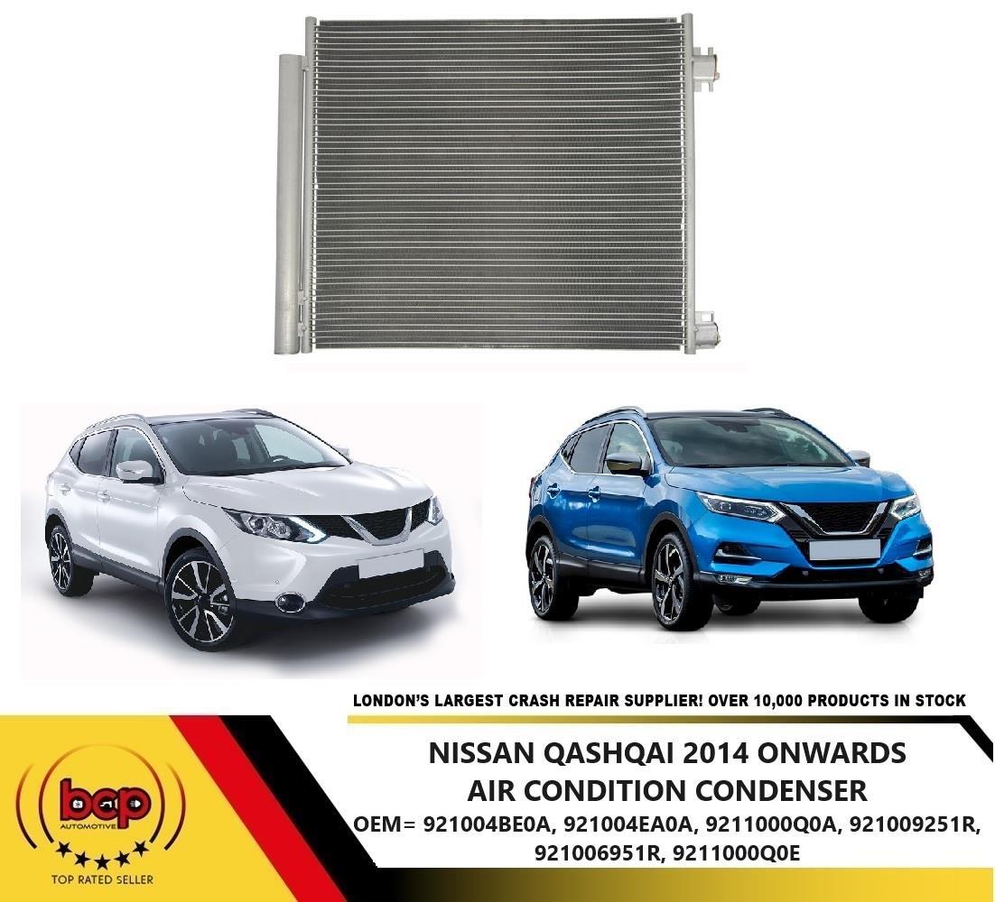 NISSAN QASHQAI 2014 ONWARDS AIR CONDITION CONDENSER Air Con Radiator ...