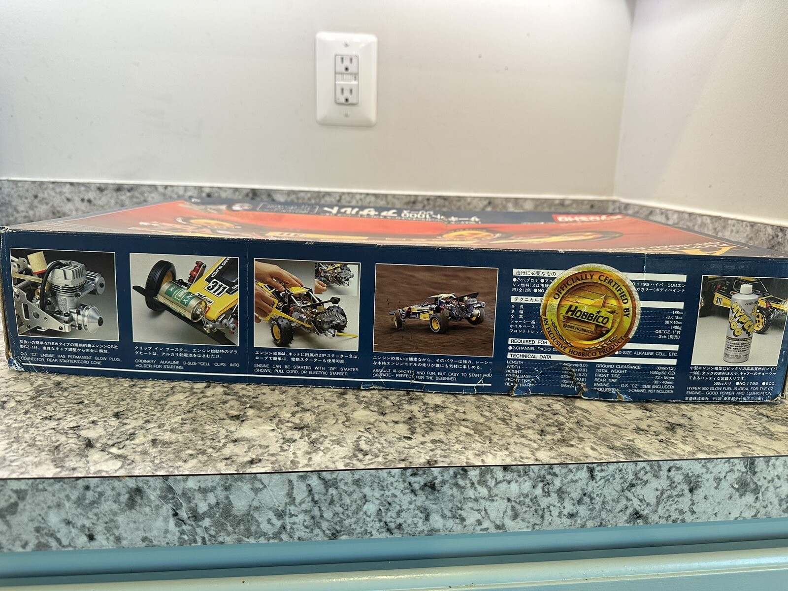 Kyosho Assault Vintage Buggy With Original Box And Invoice | eBay