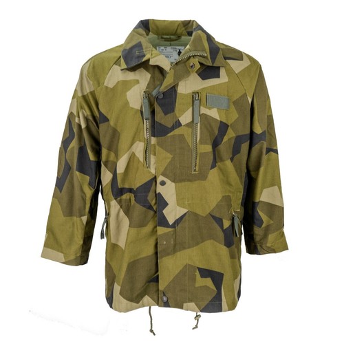 Original Swedish Army M90 Camouflage Lightweight Jacket - Imperfect-All ...