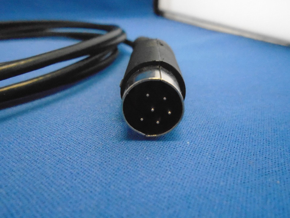 2m 6pin DIN - Monitor Lead/Cable, Microvitec to Acorn BBC/Master Micro ...