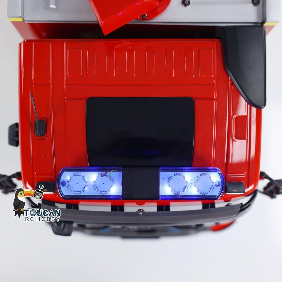 1/14 4x2 RC Fire Vehicles Radio Control Fire Fighting Truck 3-speed ...