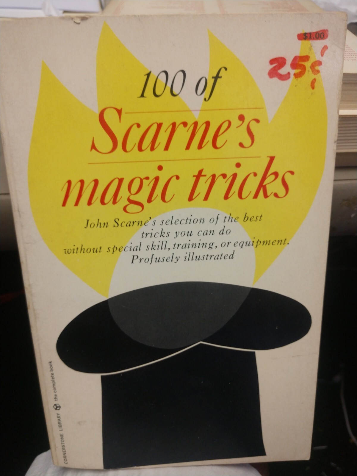 John Scarne's 100 Magic Tricks Book Simple as ABC Paperback 1965 | eBay