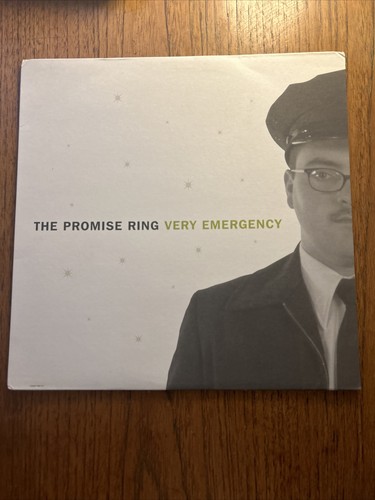 The Promise Ring Very Emergency LP Vinyl Clear Yellow Only 500 Jade ...
