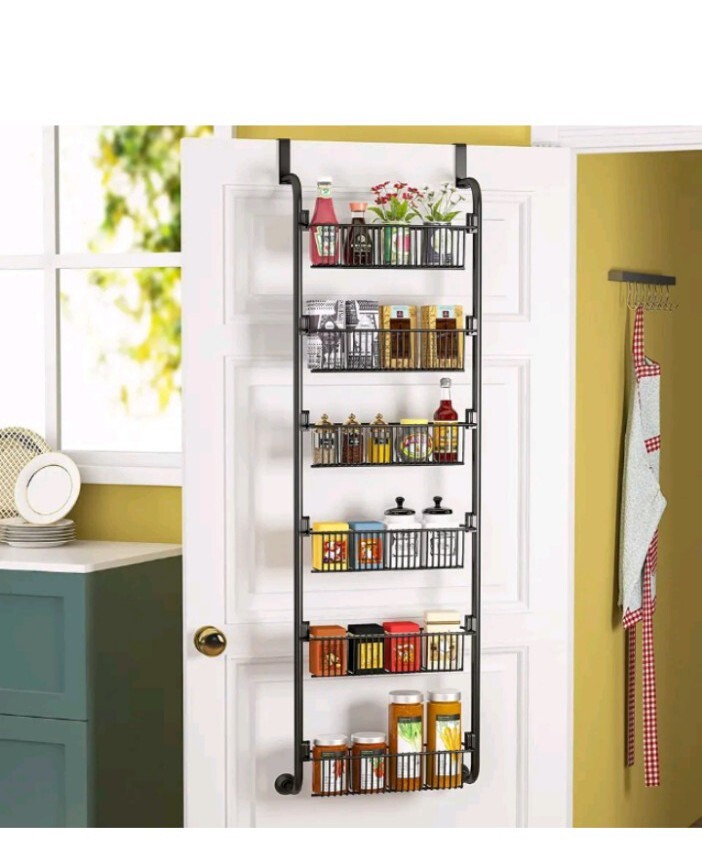 Pantry Door Wire Storage Racks
