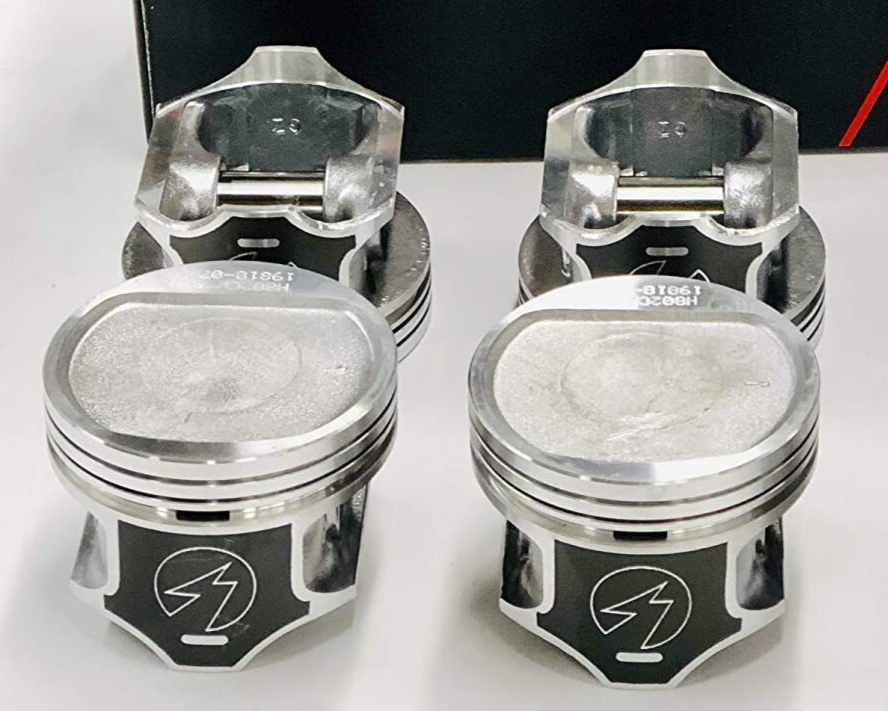 SEALED POWER Hypereutectic Pistons Set/4+Rings Kit for Jeep 2.5L 1996 ...