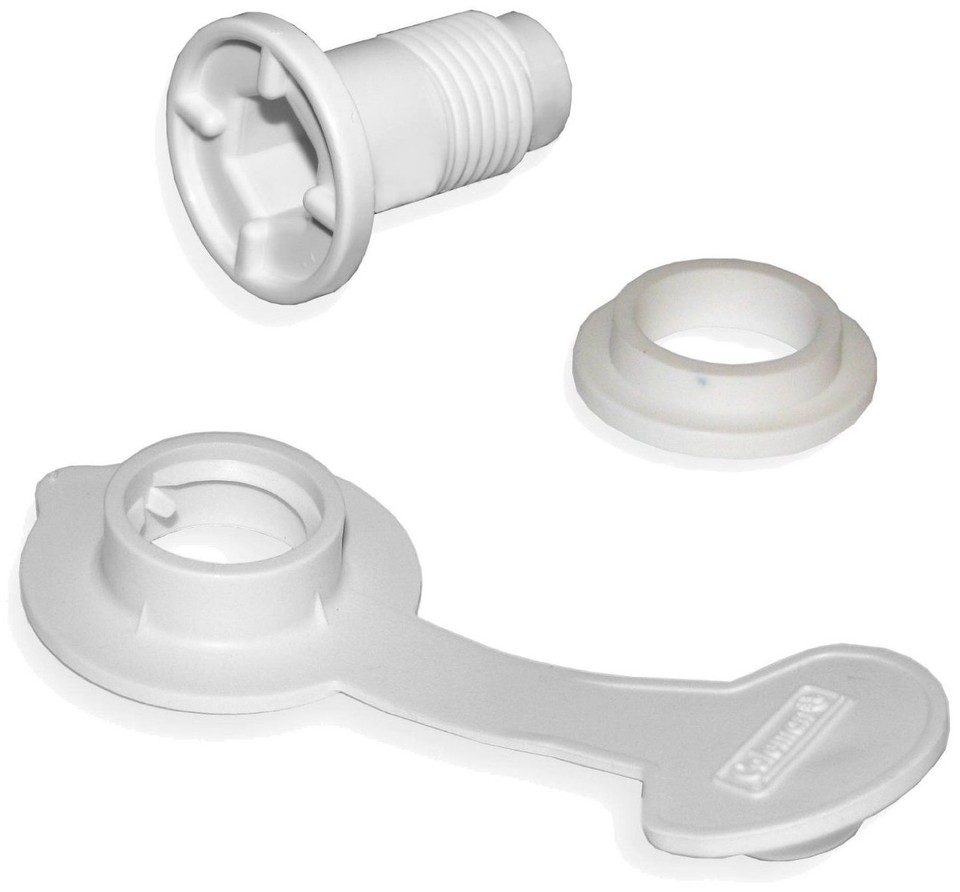 COLEMAN COOLER HINGES DRAIN PLUG LID STRAP HINGE CAP LATCH STAINLESS ...