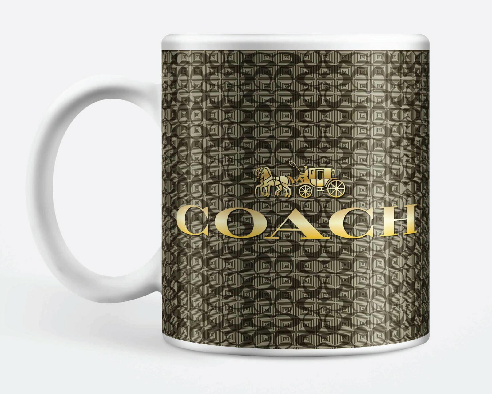 Coach Bag Mug - Coach Purse Coffee Cup - 11 oz Ceramic Mug - Dishwasher ...