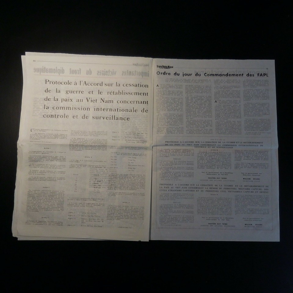 Weekly Journal South Vietnam In Struggle No. 184 1973 Dazimina Hanoi ...