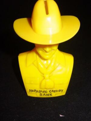 VTG Hopalong Cassidy Bank - 1950's Sold in Stores - No Ads On Back ...