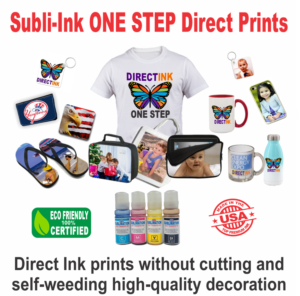 Epson Printer with Subli Ink Printing Plus DTF T-Shirt Maker Mug Caps ...