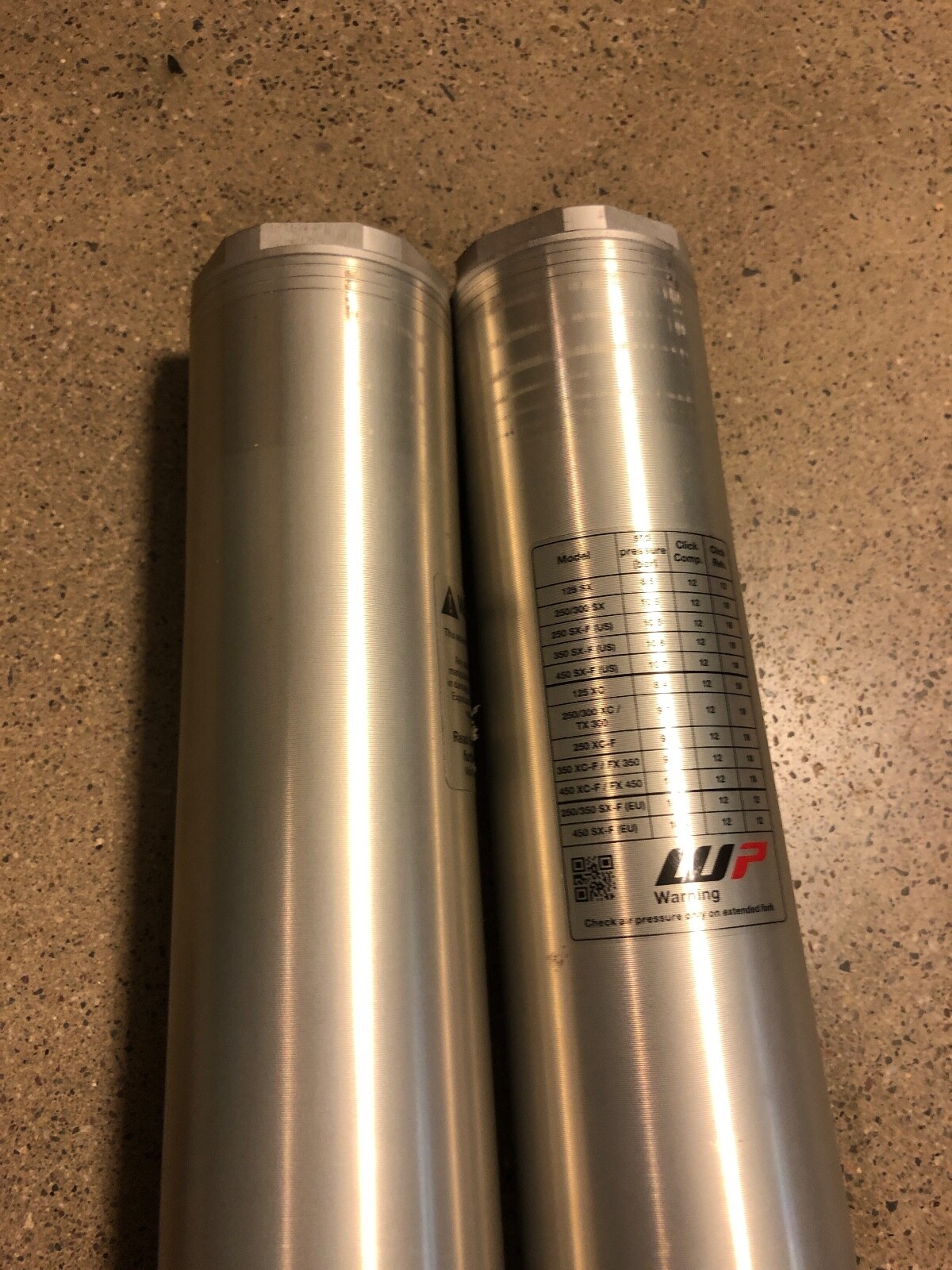 NEW 2023 KTM 450 SXF Forks OEM WP 48 XACT Air Fork Set 125 250 350 450 ...