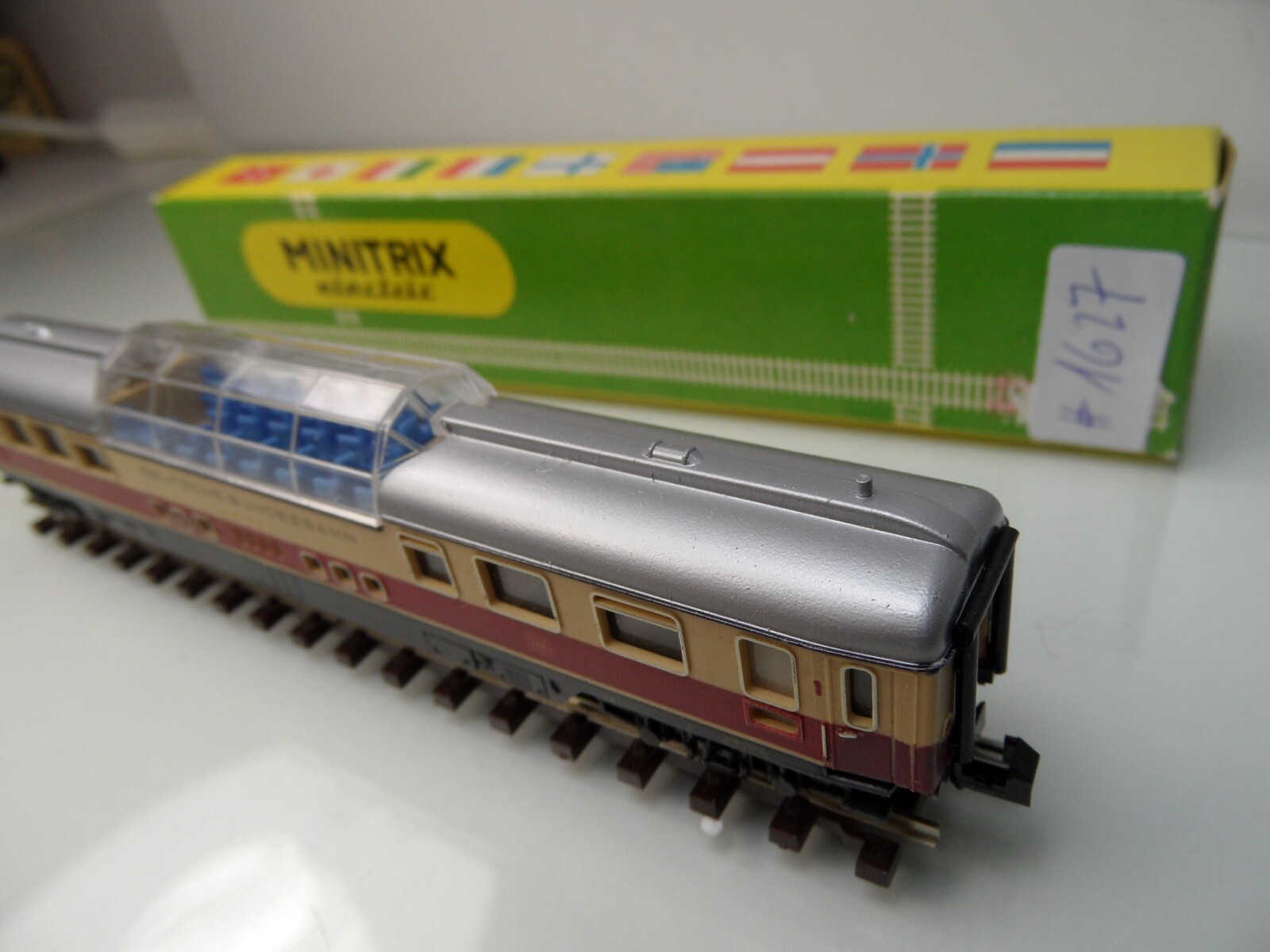 Minitrix 3018 - Spur N - DB - TEE Panoramawagen - OVP - #1627 | eBay UK