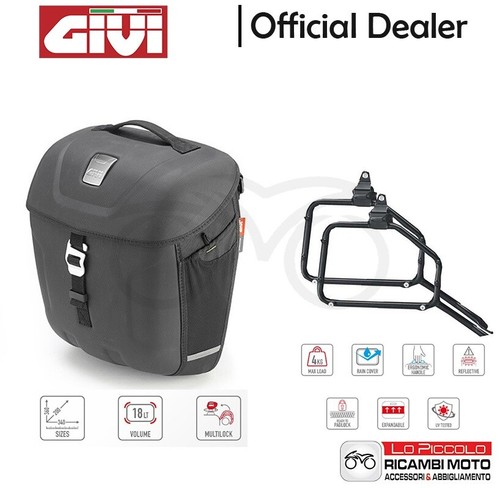 Tmt5115 + Mt501s Givi a Rigid Bag + Frames Bmw R 1200 Nine T Scrambler ...