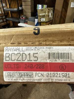 Raywall BC2D15 Baseboard Heater 240/208v 1500/1125 Watts | eBay