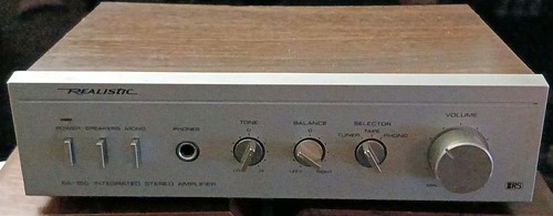 Vintage Radio Shack Realistic SA-150 Integrated Stereo Amplifier NICE ...
