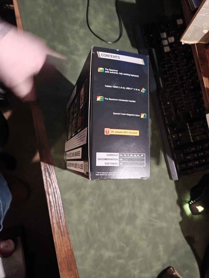 The Spectrum Retro Games Console - Mint Condition | eBay UK