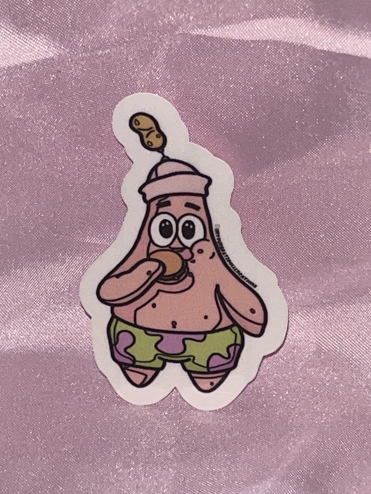 Patrick - SpongeBob SquarePants - Glossy Sticker. | eBay UK