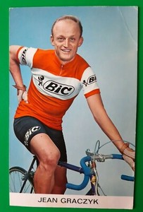 CYCLISME carte cycliste JEAN GRACZYK équipe BIC 1967 | eBay