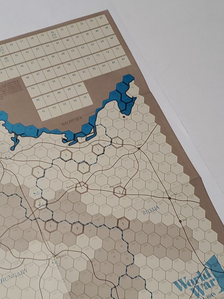 SPI Wargame Moment in Conflict #4 - World War I 1914-1918 Board Game ...