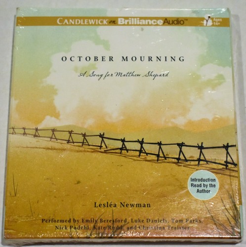 October Mourning: A Song for Matthew Shepard, Lesléa Newman (2012 CD ...