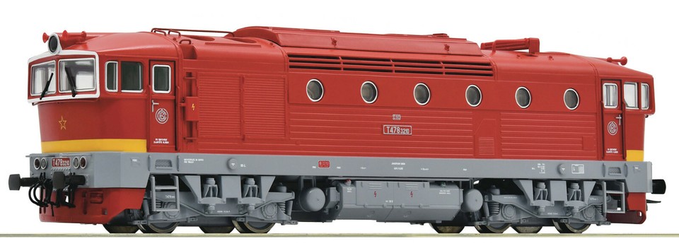 ROCO 72947 Diesel Locomotive T 478.3 CSD Epoch IV-V SOUND Diving ...