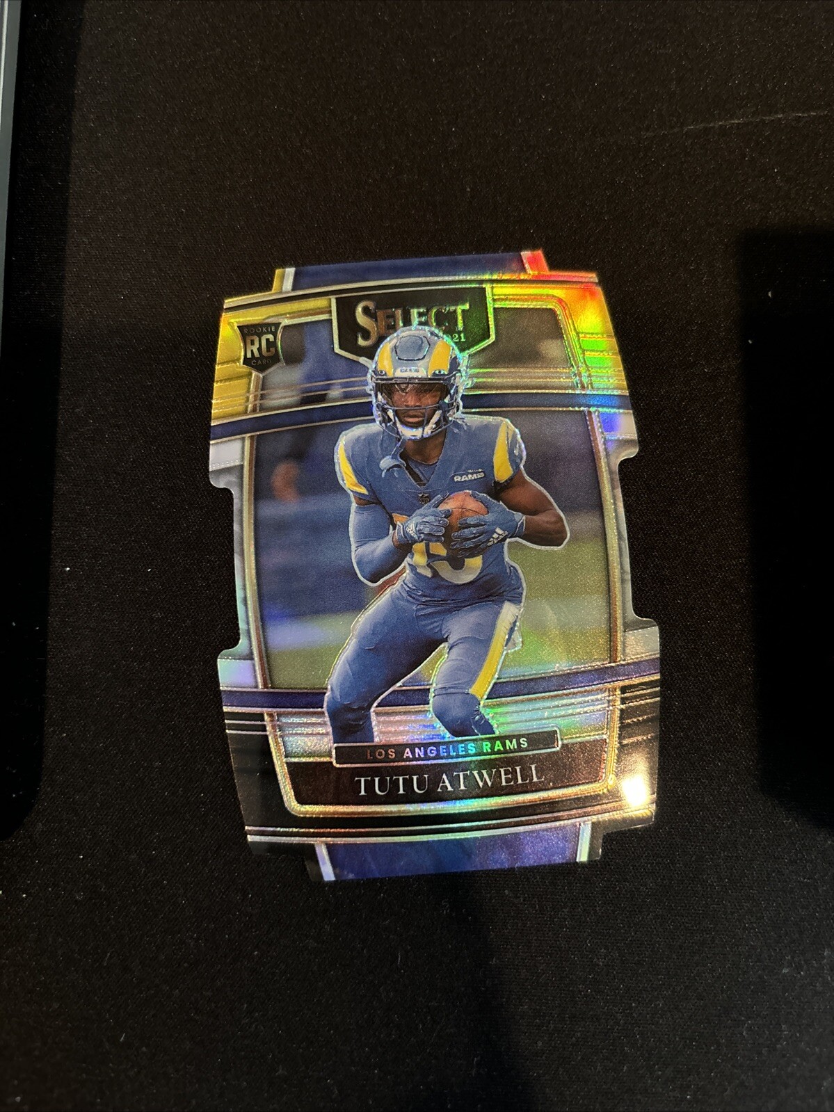 2021 Select Football Tutu Atwell Silver Prizm Rookie Diecut Card #62 | eBay