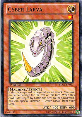 Cyber Larva SDCR-EN007 Yu-Gi-Oh! Light Play 1st Edition | eBay