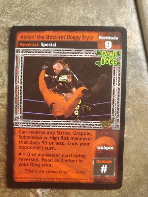 WWE WWF Raw Deal CCG - Road Dogg - Kickin' the Shizt-nit Doggy Style ...