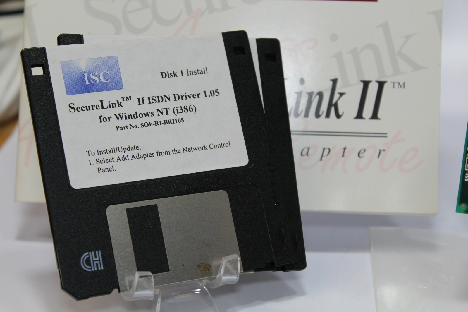 VTG SecureLink II ISDN Adapter MS-DOS Windows NT 16 Bit ISA 1995 ...