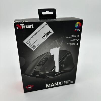 Trust GXT 140 Manx Wireless Gaming Mouse | eBay UK
