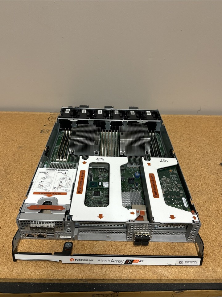 Lot 2 PURESTORAGE FLASHARRAY X20-R2 CONTROLLER- 83-0169-00 192 256gb ...