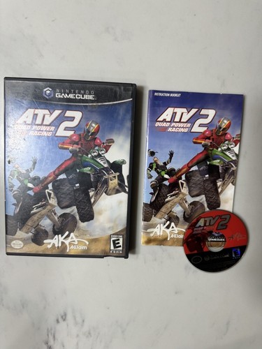 ATV: Quad Power Racing 2 (Nintendo GameCube, 2003) No Scratches SHIPS ...