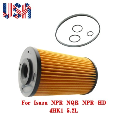 New Fuel Filter Element Kit for 10-16 Isuzu NPR NQR NPR-HD 4HK1 5.2L ...