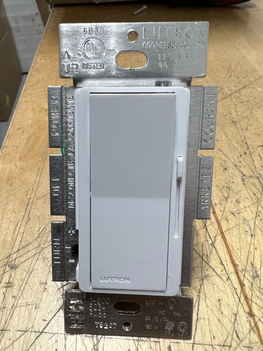 Lutron DVCL-153P-WH Diva Single-Pole 3-Way Dimmable CFL/LED Dimmer ...