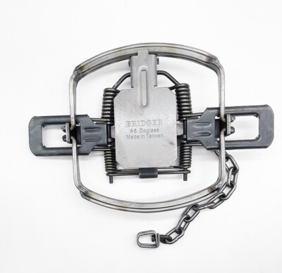 1 Bridger #5 Dogless Laminated Offset Trap Trapping Wolf Cougar ...