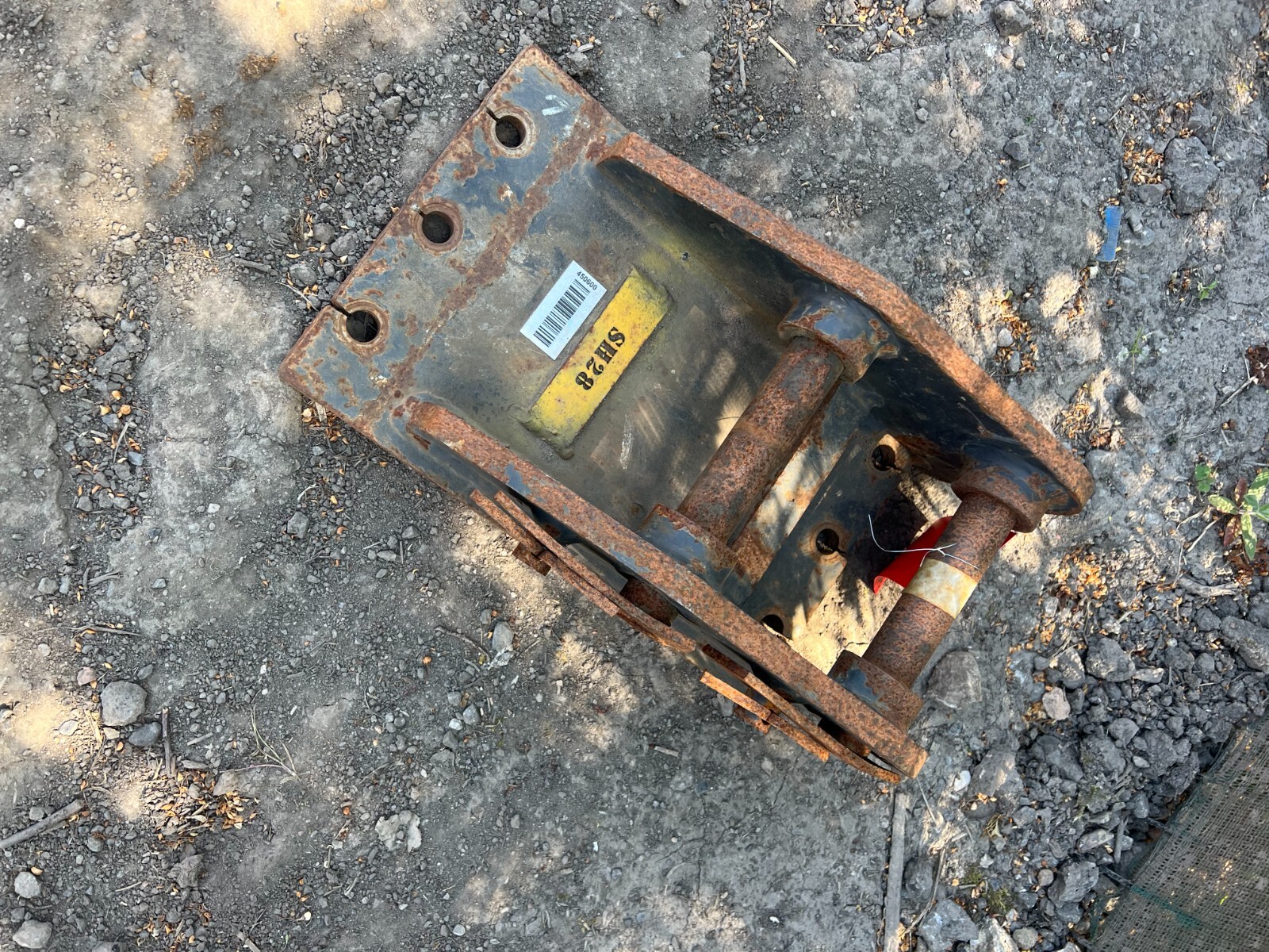 Choice Hydraulic Breaker Headstock 30mm - Mini Digger attachment Pecker ...