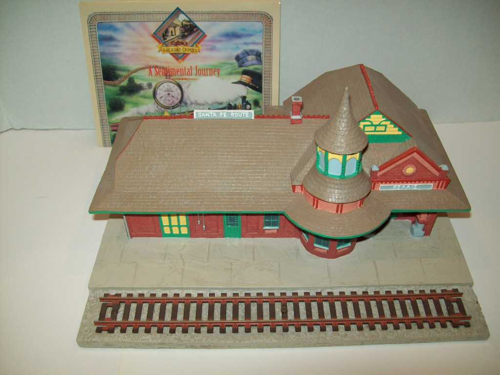 LEFTON RAILROAD DEPOTS PERRIS TRAIN STATION HO SCALE | eBay