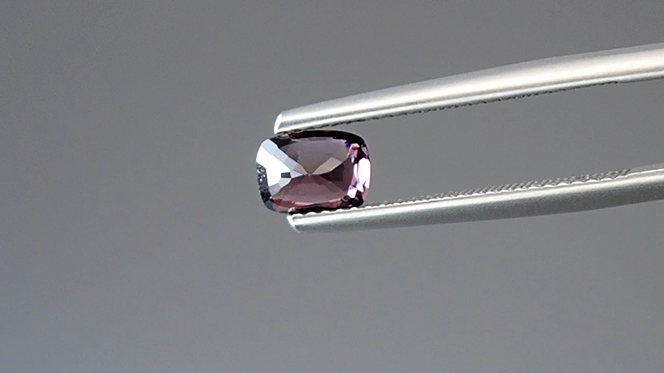 1.04ct.BEAUTIFUL ROYAL PINK SPINEL MOGOK NATURAL GEMSTONE CUSHION CUT ...