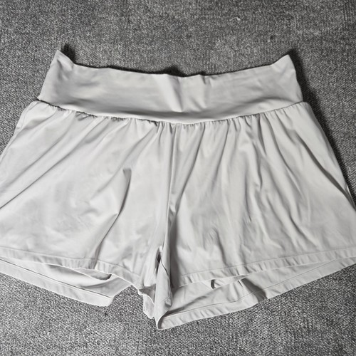 Halara Shorts Long High Waisted Yoga Shorts Size 3X Light Gray | eBay